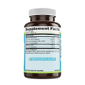 Livamed - Chelated Cal-Mag Plus Betaine HCl Veg Tabs 250 Count