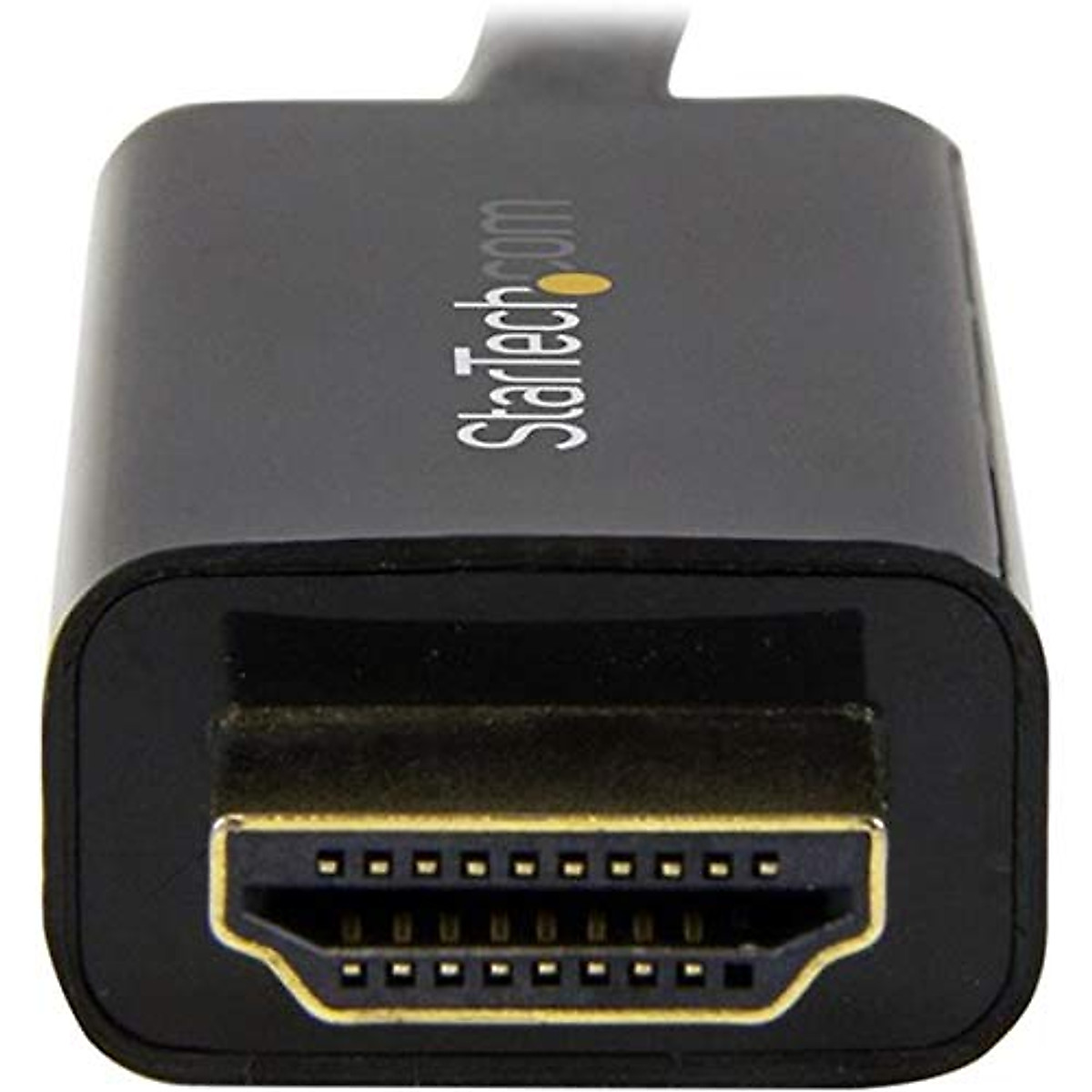 StarTech.com 6ft Mini DisplayPort to HDMI Cable - 4K 30hz Monitor Adapter Cable - mDP PC or Macbook to HDMI Display (MDP2HDMM2MB) Black