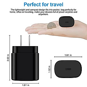 25W Samsung Super Fast Charger Type C Charging Block for Samsung Galaxy S23/S22 Ultra/S21 FE/A54/A34/A14 5G/A13/Z Fold 4/A53/A03s,Pixel 7,2Pack USBC Box Power Adapter 6FT Android Phone Charger Cable
