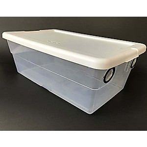 Vented Vivarium Enclosure 6 Quart Terrarium Container 6 Quart for Reptiles Isopods