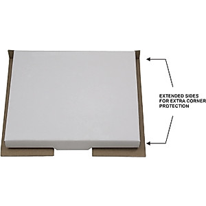 (10) Standard Fold-Up White Cardboard Single CD Jewel Case Mailers - CDBC01 - Shipping Boxes