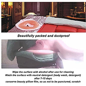 Silicone SPA Cushion, Silicone Gel Gel Cushion Face Massage Table Gel Cushion Face Massage Tables Pads for SPA Bed Relaxation Beauty Salon