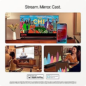 VIZIO 43-inch V-Series 4K LED HDR Smart TV w/Dolby Vision, WiFi 6E, Bluetooth Headphone Capable, AMD FreeSync & Alexa Compatibility, V435M-K04, 2023 Model