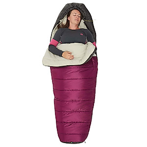 Sierra Designs Synthesis 20 Degree Sleeping Bag, Women's Mummy Style Camping & Backpacking Sleeping Bag