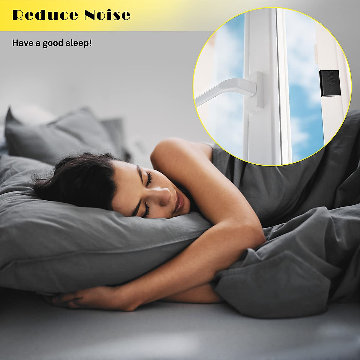 Door Corner Seals Exterior Door jamb Frame Seal Wedge Draft Stopper with Adhesive 10 Pack for Weather Stripping and Draft Protection Foam Corner Seal, Isolation of Noise(Black)