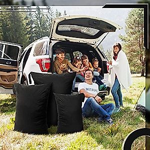 3 Pcs Large Travel Laundry Bags with Zipper Set Washable Waterproof Wet Dry Bag Dirty Clothes Bag for Traveling Clothes Organizer Bag for Gym Clothes Swimming Yoga Accessories, Black, 3 Sizes