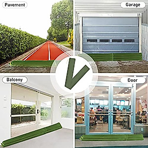 WEISGJA Long Canvas Sandbags for Flooding, 4Pcs Thickened Reusable SandBags with Ties, Tube Sand Bags for Indoor and Outdoor Waterproof Barrier During Hurricane,Snow and Rain Season (60"x 6")