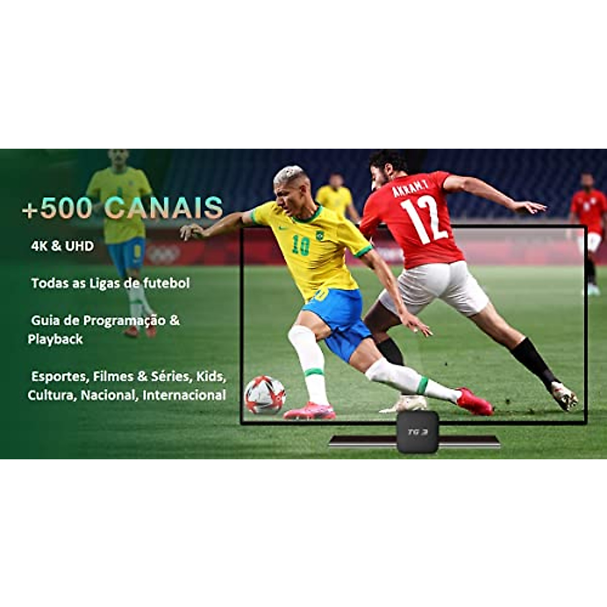 HTV Tigre 3 *Plus* HTV Todos os canais Brazil / USA