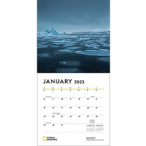 National Geographic: Most Beautiful Places 2023 Wall Calendar