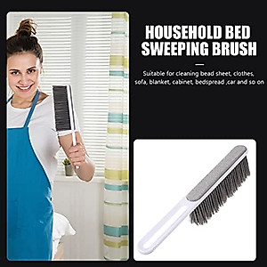 Healifty 1pc dust Brush Bed Cleaning Brush Woodworking Brush Broom Wooden Shop Brush Wooden dusting Brush car Cleaner Bench Brush Furniture Duster Dustpan Brush Pot Brush White pbt Keyboard
