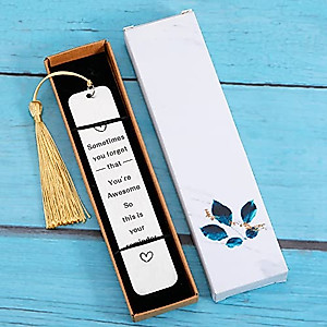 Bookmarks Gifts for Book Lovers Women Funny Inspirational Bookmark for Best Friends Girls Women Birthday Valentiens Day Christmas Gifts for Book Lovers Her Daughter Sister Coworkers Teenager Girls