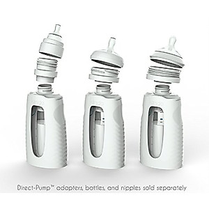 Kiinde Twist Pouch Direct-Pump Direct-Feed Twist Cap Breast Milk Storage Bag for Pumping, Freezing, Heating and Feeding, Pre-Sterilized, Breast Feeding Essentials, 6 Ounce, Pack of 20