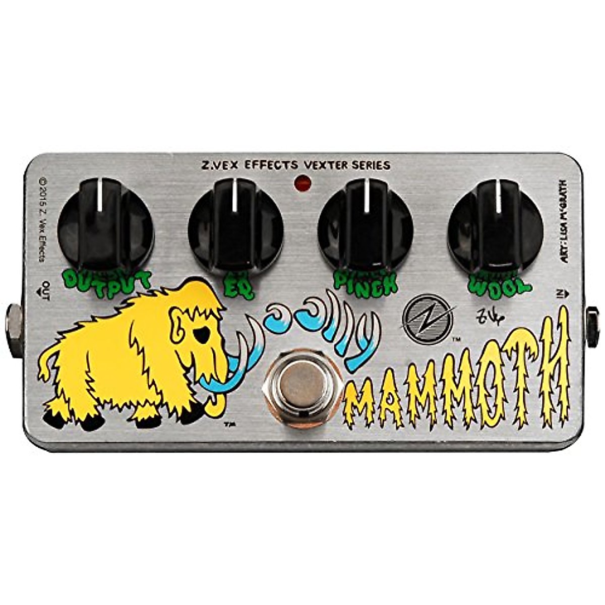 ZVEX Effects Wooly Mammoth Vexter Fuzz Effects Pedal
