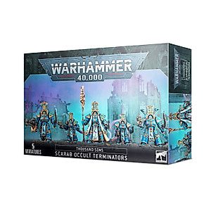 Games Workshop 99120102066" Thousand Sons Scarab Occult Terminators for ages 12 years to 99 years