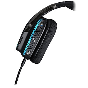 Logitech G633 Artemis Spectrum RGB 7.1 Surround Sound Gaming Headset, Black (Renewed)