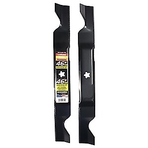 MaxPower 561739B 2-Blade Set for 46" Cut Craftsman, Husqvarna, Poulan Replaces 405380, 532-405380, PP21011,Black