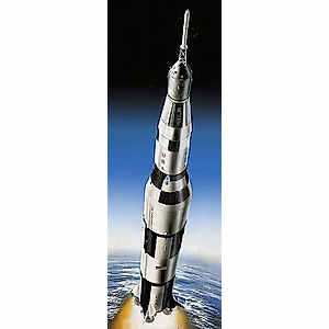 Revell 03704 Apollo 11 Saturn V Rocket Model Kit, White