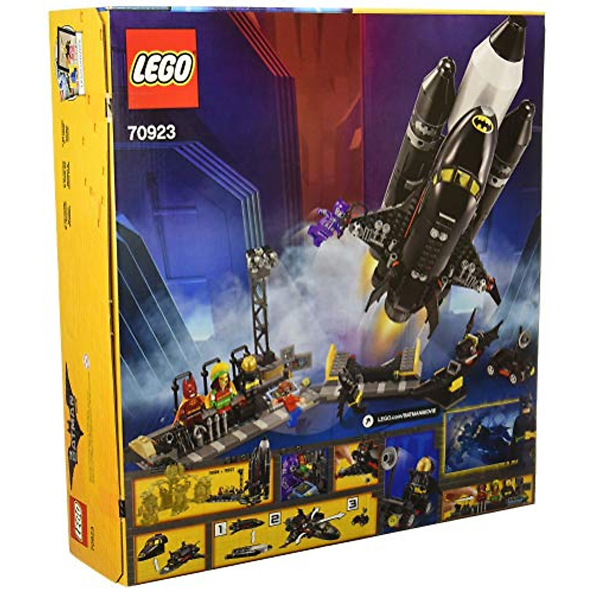 LEGO BATMAN MOVIE DC The Bat-Space Shuttle 70923 Building Kit (643 Piece)