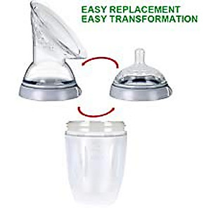 haakaa Manual Breastpump Breast Milk Saver Gen 3 Multi-Functional Breastfeeding Set 8oz/250ml