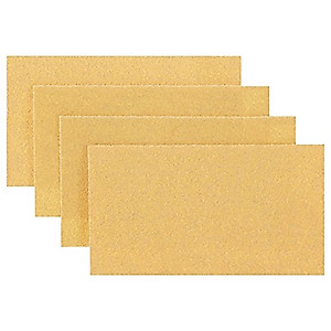 BOSCH OSL234SPCK 5-Piece Set 2-3/4 In. Starlock Oscillating Multi Tool Wood 80 & 120 Grit Hook-and-Loop Contoured Sanding Pad Assorted Kit for Multipurpose Sanding Applications in Plywood, Hardwoods