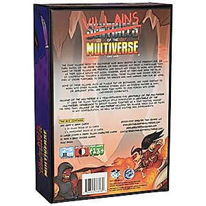Greater Than Games: Sentinels of The Multiverse: Villains of The Multiverse, Strategy Board Game, 2 to 5 Players, 30 to 60 Minute Play Time, for Ages 13 and up