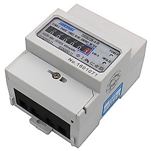 Baomain DDS238-4-R DIN-rail Single Phase Three Wire Energy Meter 110V 220V 60Hz 10 (100) A