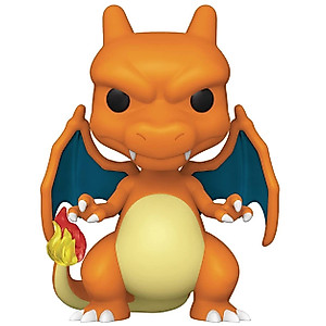 Pokemon Charizard Pop! Vinyl Figure (Bundled with Compatible Pop Box Protector Case),Multicolored,3.75 inches