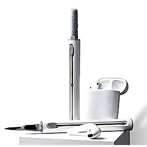 Bluetooth Earbuds Cleaning Pen 3 in 1 Cleaner Kit Earphone Brush, Multi-Function Portable Soft Cleaning Brush Pen Tools for Airpods Pro 1 2 3 Camera Lens Phone in-Ear Headphones Case