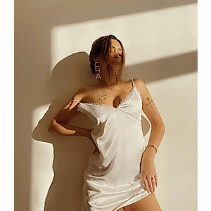 Realistic Temporary Tattoo for Women - 86 Sheets Tiny Small Fake Tattoos, 24 Pcs Inspirational Quotes Words Tattoo, 62 Long Lasting Minimalist Wild Flower Floral Bouquet Leaf Adult Tattoos Stickers (Art Abstract)