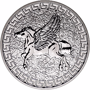 2022 UK 1 oz British St. Helena Pegasus 1 oz Silver Coin Pound Uncirculated