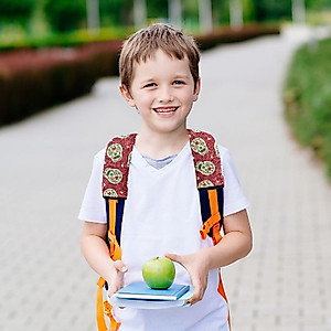 Halloween Sugar Skull Heart Seat Belt Covers 2 Pack Car Seat Strap Covers Super Soft Seat Belt Cushion for Girls Boys Adults Baby