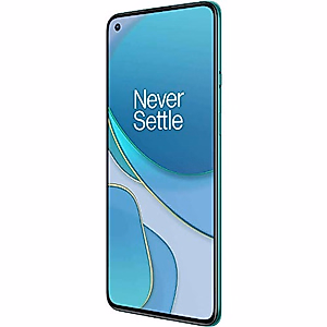OnePlus 8T | 5G Android Smartphone | Ultra Smooth 120Hz Display | 48MP Quad Camera| T-mobile GSM Unlocked | 256GB, Aquamarine Green (Renewed)