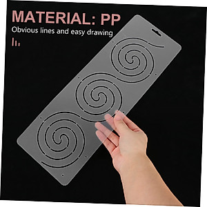 TEHAUX Quilting Stencils Grid Patchwork Quilting Tools Stencils for Quilting Patchwork Tool Quilting Quilting Stencil Ruler Sewing Template Ruler