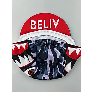 Bikingbros Funny Cycling Cap - Polyester Skull Cycling Hat-Under Helmet -Cartoon Cycling Helmet Liner Breathable&Sweat Uptake