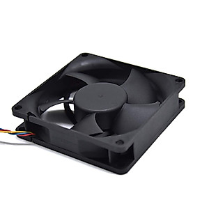 BAY Direct 12V 0.36A 4WIRE 4.32W 80 * 80 * 20mm Replacement Rear Case Fan for Dell OptiPlex 790 990 SFF Compatible Part Number PVA080F12H 725Y7
