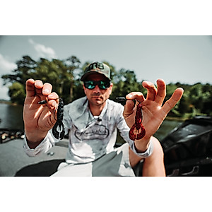 MONSTERBASS Fishing Kit for Bass, Crappie, Trout, Pike, Panfish Filled with Professional Fishing Tackle Items. Premium Fishing Baits to Upgrade Your Bass and Panfish Tackle