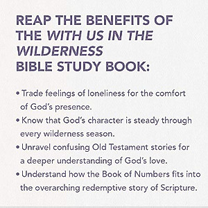 With Us in the Wilderness - Bible Study Book: A Study of the Book of Numbers