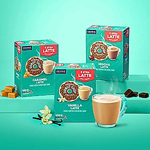 The Original Donut Shop Mocha Latte, Single Serve Coffee K-Cup Pod, Flavored Coffee, 60 Count (6 Packs of 10)