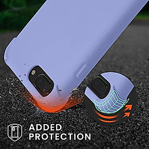 kwmobile Crossbody Case Compatible with Apple iPhone 7 Plus/iPhone 8 Plus Case - TPU Silicone Cover with Strap - Lavender