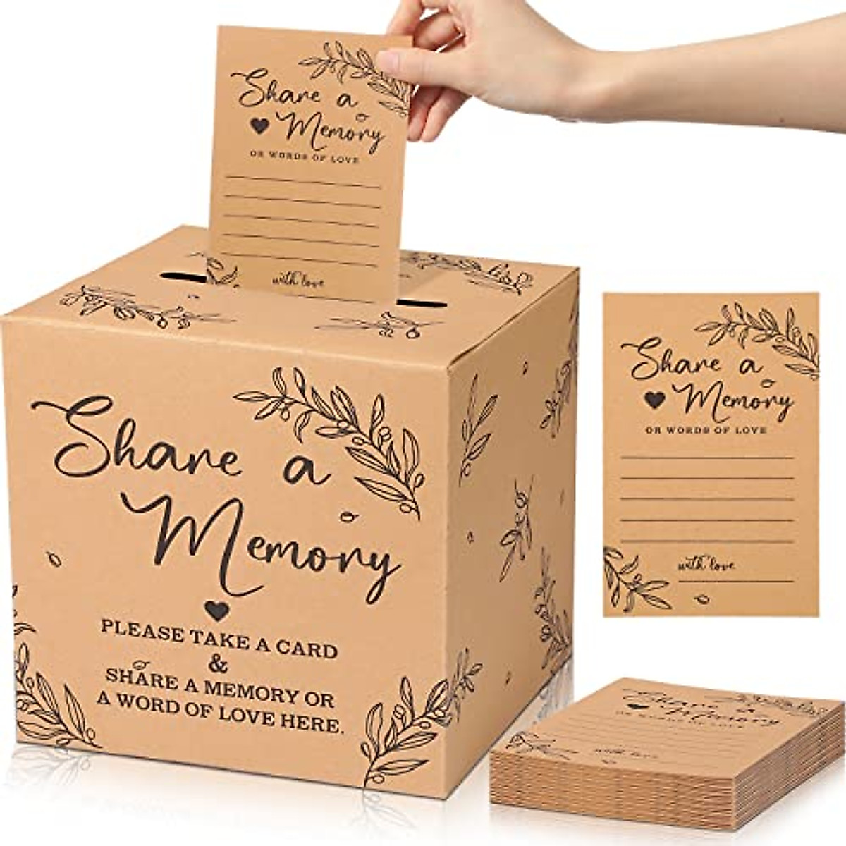 50 Pcs Memory Cards for Life Events - Share Memories