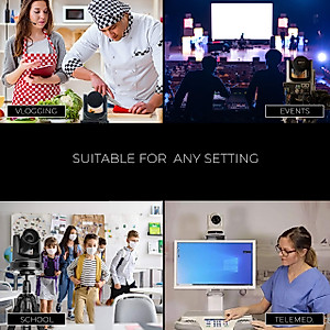 PTZOptics 30X-SDI Live Streaming Broadcast Camera, Gray+ PTZOptics Superjoy IP & Serial PTZ Joystick Controller+ Wall Mount