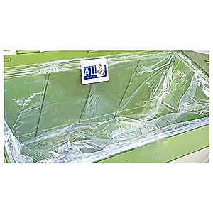 Allinliner Cooler Liner - 3-Pack Disposable Cooler Insert Liner - BPA-Free Plastic Liner for Carry Cooler - Heavy-Duty Liners for 60qt-95qt Day Coolers - Great for Fishing, Hunting, Camping, BBQ