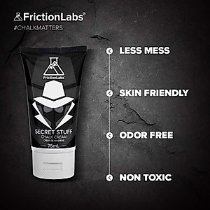 Friction Labs Secret Stuff 2-in-1 Bundle - Perform Better with The Right Chalk for Any Scenario, Humid & Dry Conditions - Liquid Chalk for Gymnastics, Rock Climbing, Lifting