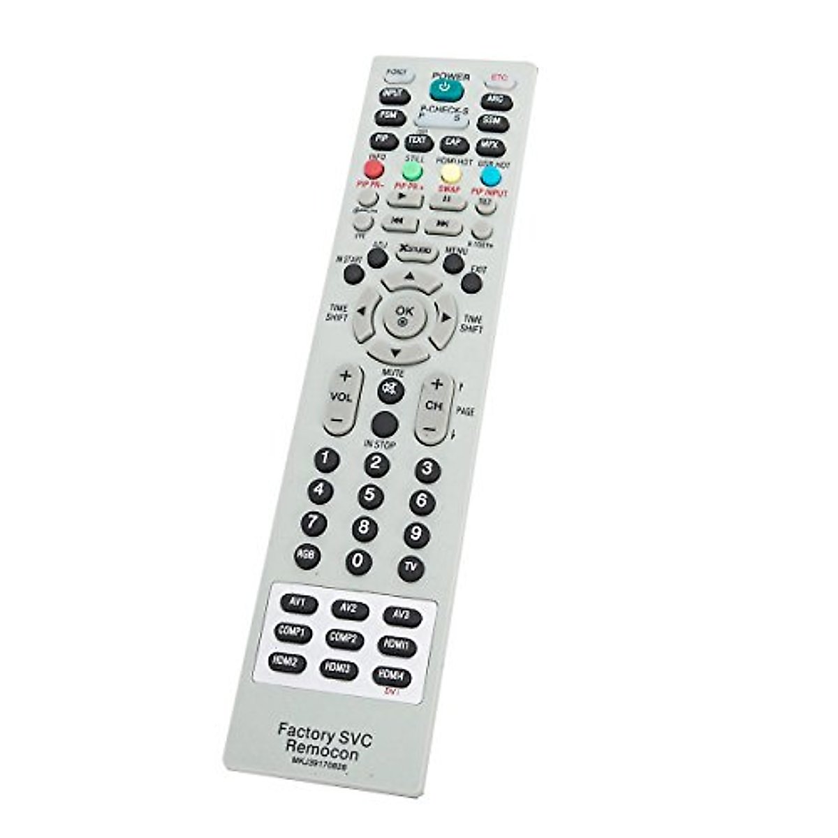 MKJ39170828 Replace Factory SVC Remocon Service Remote Control Compatible with LG LCD LED TV DU-27FB32C DU27FB32C