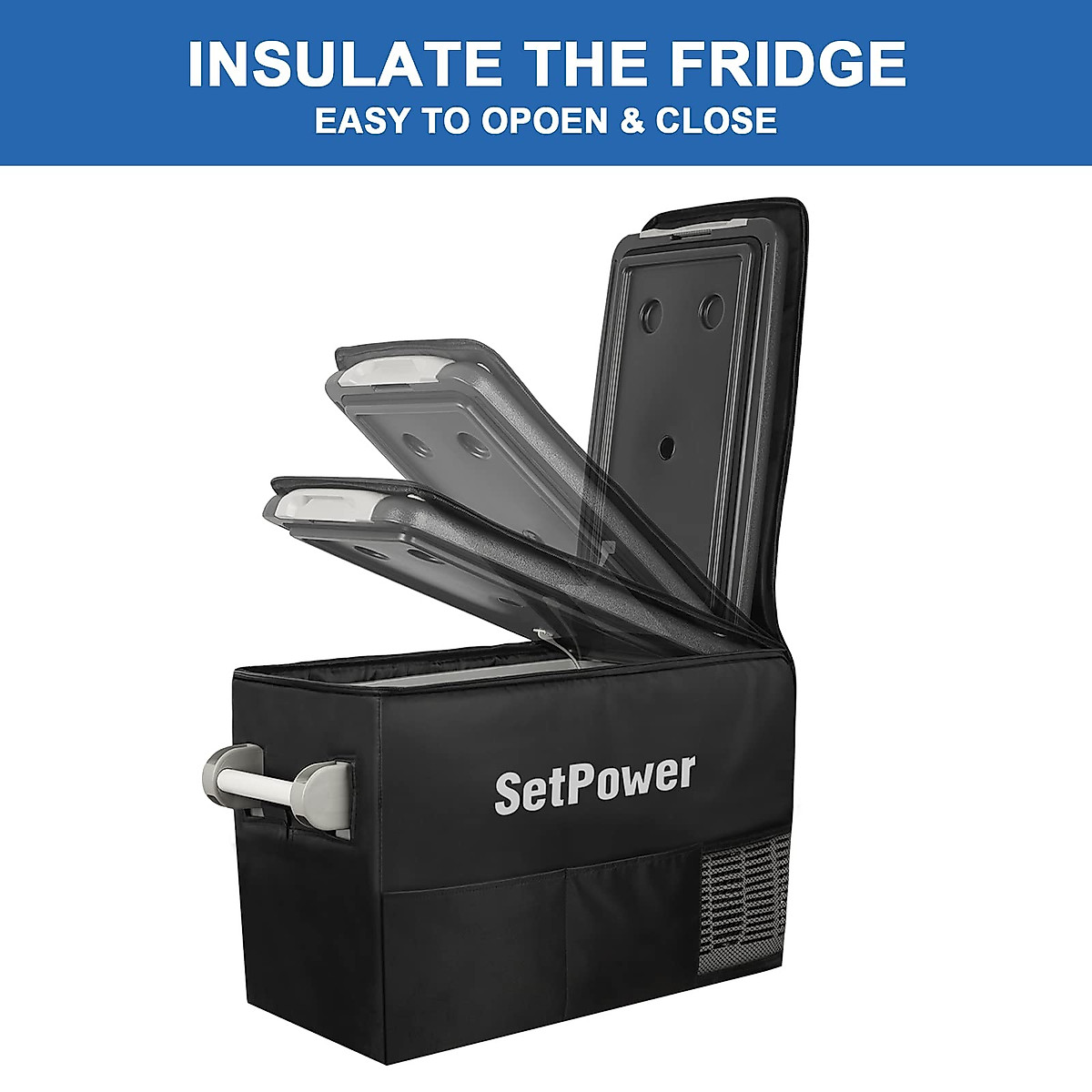 Setpower Insulated Protective Cover for AJ30 Portable Refrigerator Freezer, suitable for AJ30 Only