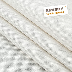 ARKENY Halloween Table Runner 13x72 Inches, Pumpkin Spooky Ghost Seasonal Burlap Polka Dots Farmhouse Indoor Kitchen Dining Table Decorations for Home Party AT454-72