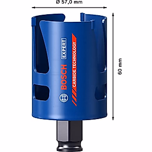 Bosch Professional 1x Expert MetalMax AIZ 45 AIT Multitool Blades (for Steel, Stainless steel, Width 45 mm, Accessory Multitool), black/blue