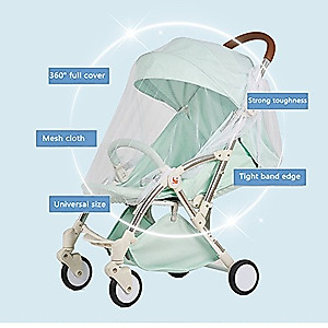 Pram Net, Universal Mosquito Fly Bug Insect Net Protection Cover for Pushchair Car seat Buggy carrycot Bed Stroller Bassinet Basket Jogger Travel cot 1 Pack