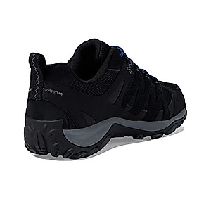 Merrell Accentor 3 Waterproof Shoes for Men - Leather and Mesh Upper, Textile Lining, and Lightweight EVA Foam Midsole Black 9 M
