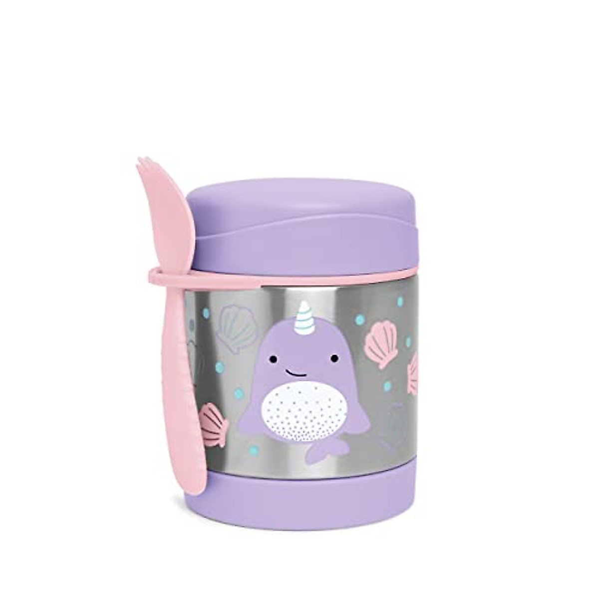 Skip Hop Insulated Baby Food Jar, Zoo, Narwhal